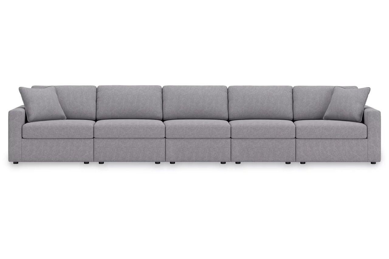 Modmax 5-Piece Sectional In Granite by Ashley Furniture | 1StopBedrooms