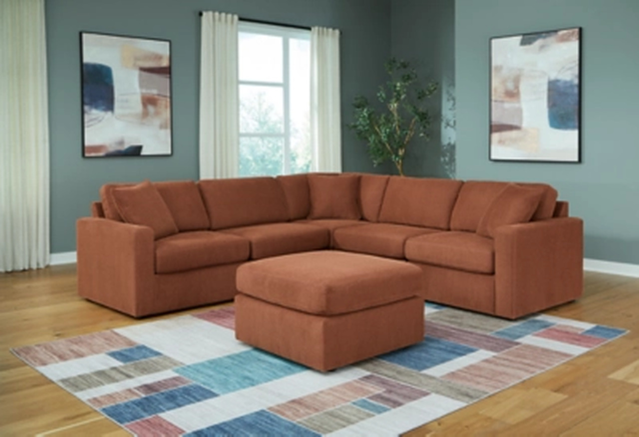 Modmax 6-Piece Sectional In Spice by Ashley Furniture | 1StopBedrooms