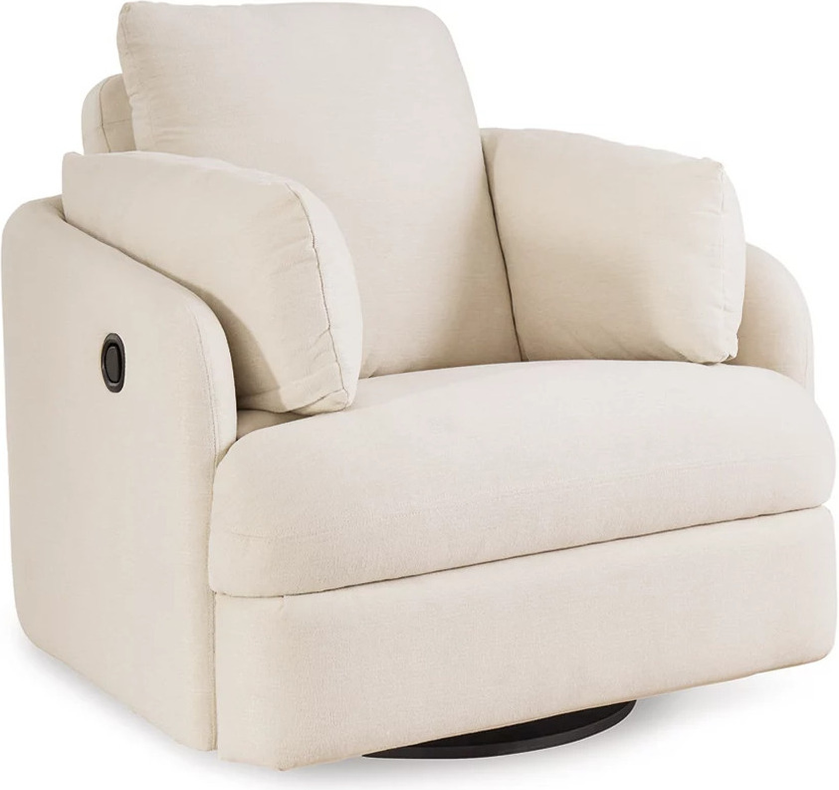 Modmax Swivel Glider Recliner In Oyster by Ashley Furniture | 1StopBedrooms
