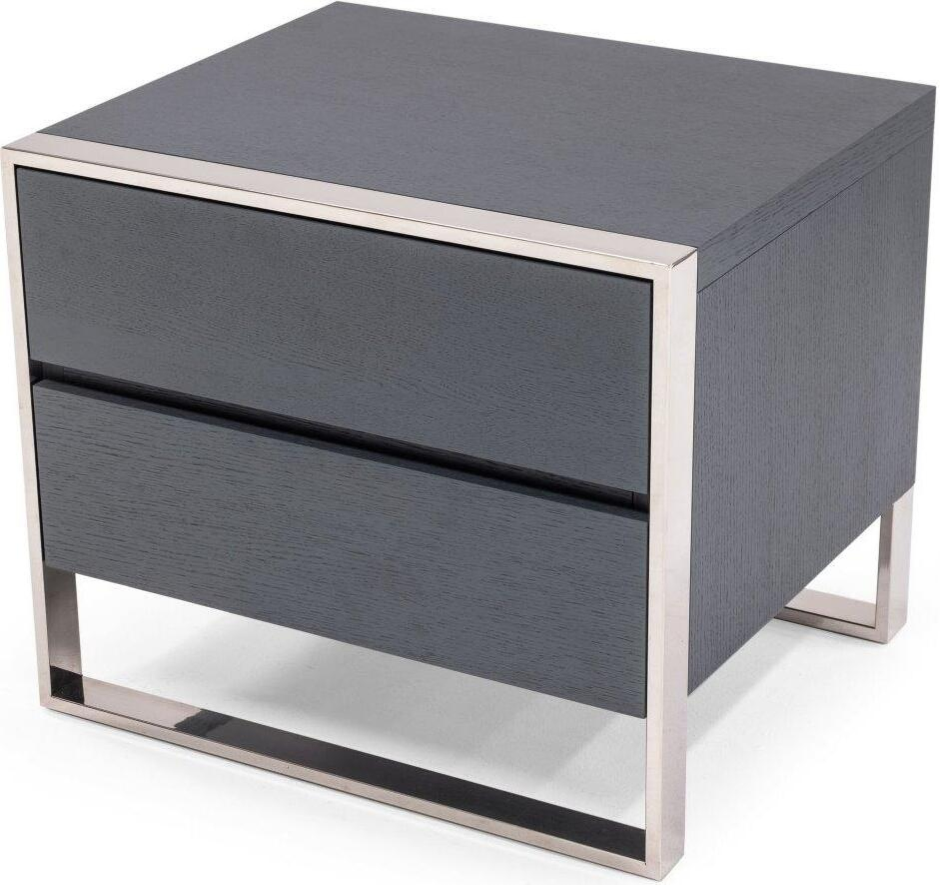 Modrest Jolene Modern Grey Nightstand by VIG Furniture | 1StopBedrooms