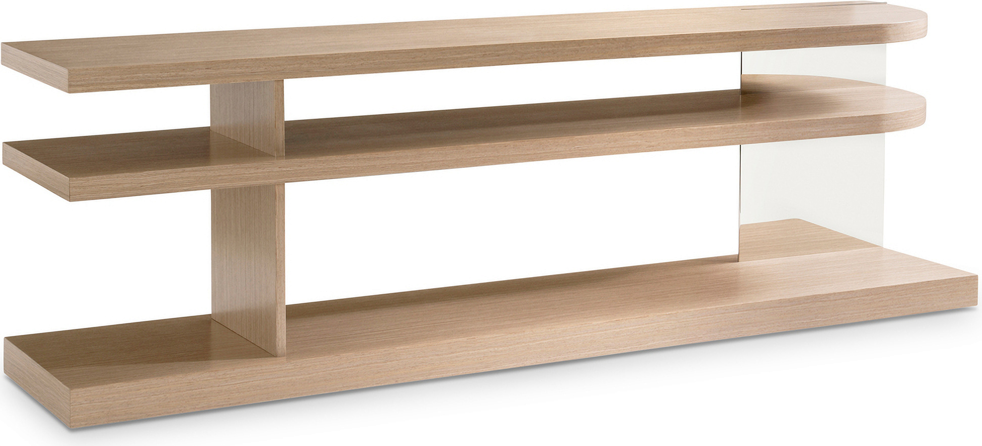 Modulum Console Table with Rectangular Base by Bernhardt | 1StopBedrooms