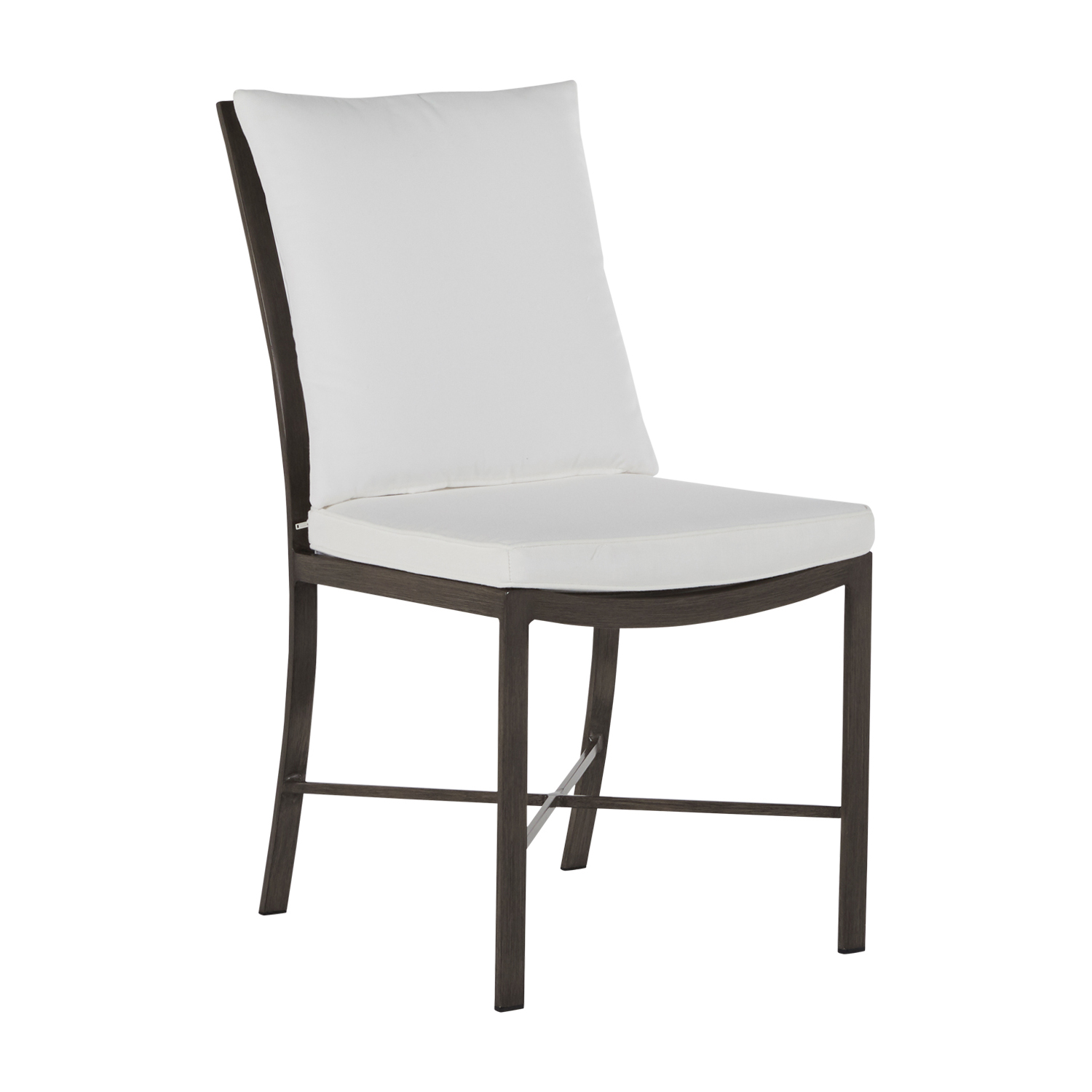 Monaco Aluminum Side Chair In Bali Pearl by Summer Classics | 1StopBedrooms