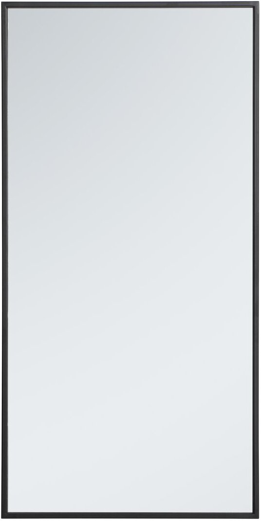 Monet Black Rectangle Mirror MR41836BK by Elegant Lighting | 1StopBedrooms