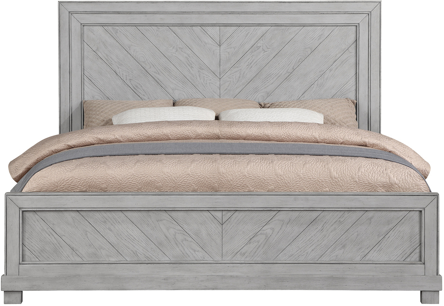 Montana King Bed In Gray by Steve Silver 1StopBedrooms
