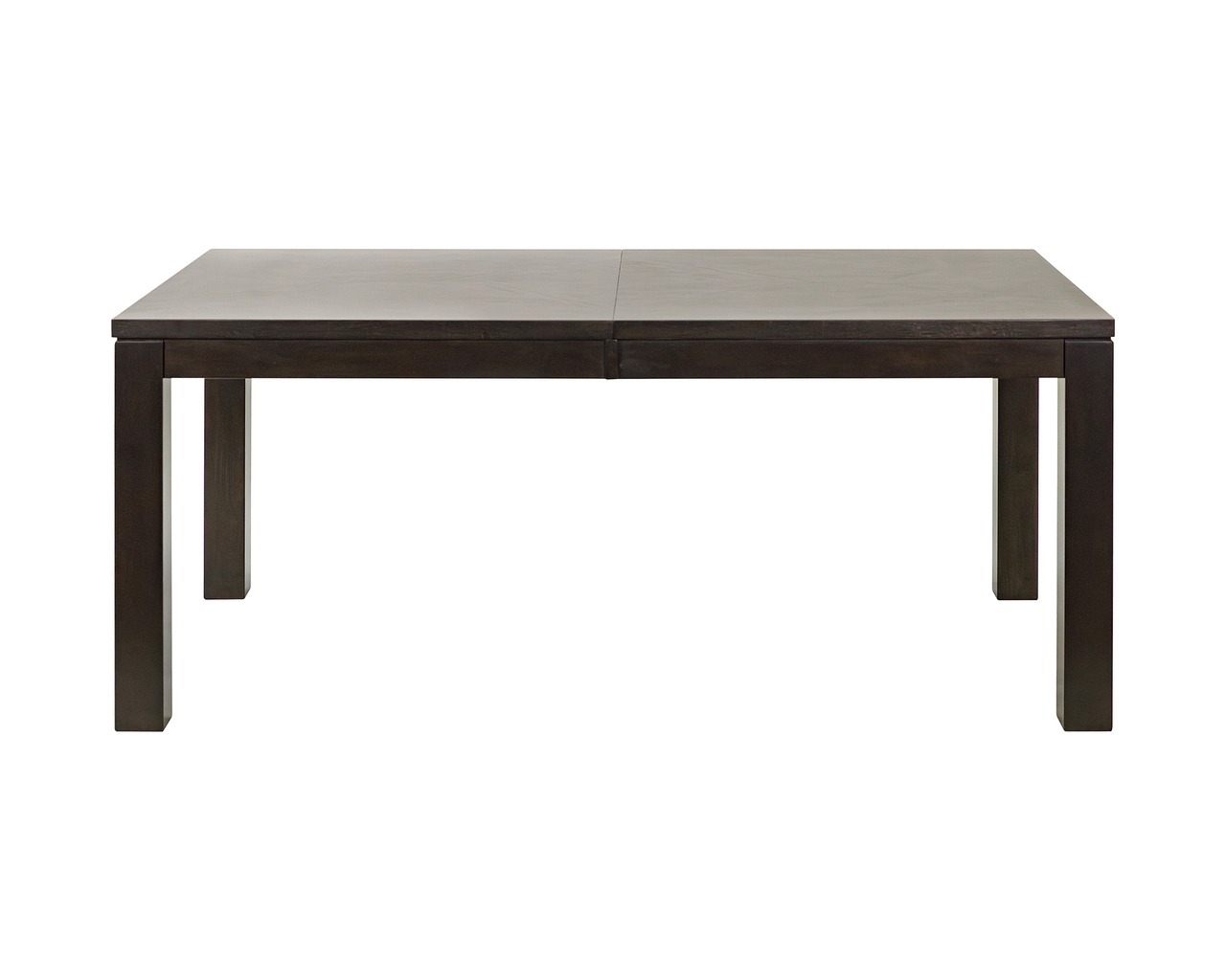 Montclair Wood Rectangular Extension Kitchen Dining Table In Black by ...