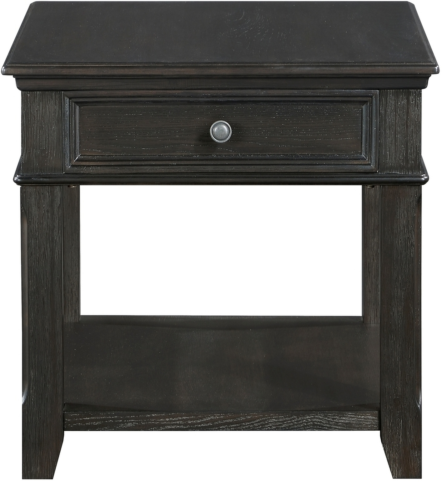Muriel End Table In Charcoal by Homelegance | 1StopBedrooms