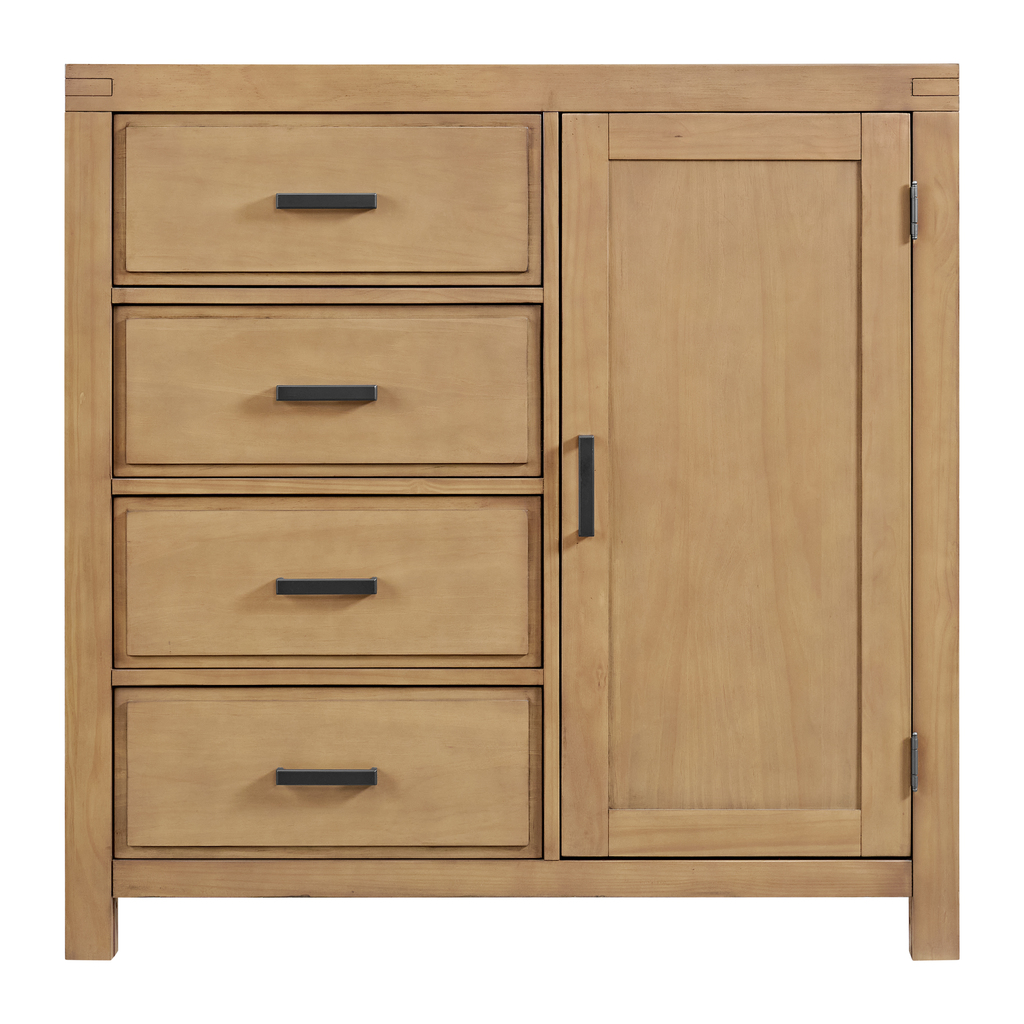 Mystic Chifferobe In Honey Wood by Soho Baby | 1StopBedrooms