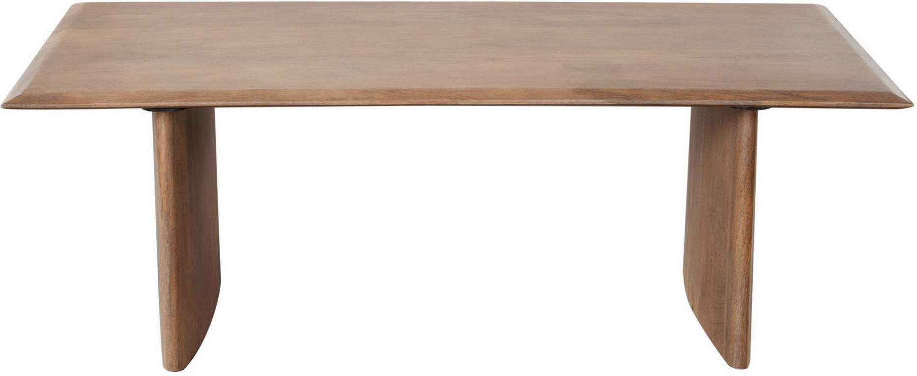 Nara Rectangular Cocktail Table In Caramel/Walnut Finish by Diamond ...