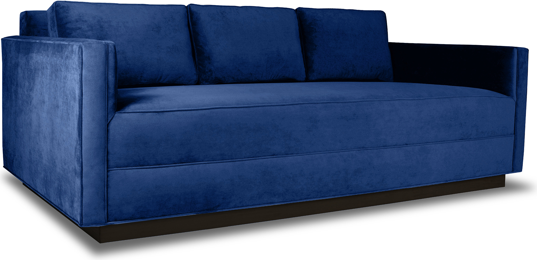 Nativa Interiors Adalyn Deep Plush 84 Inch Sofa In Blue | 1StopBedrooms