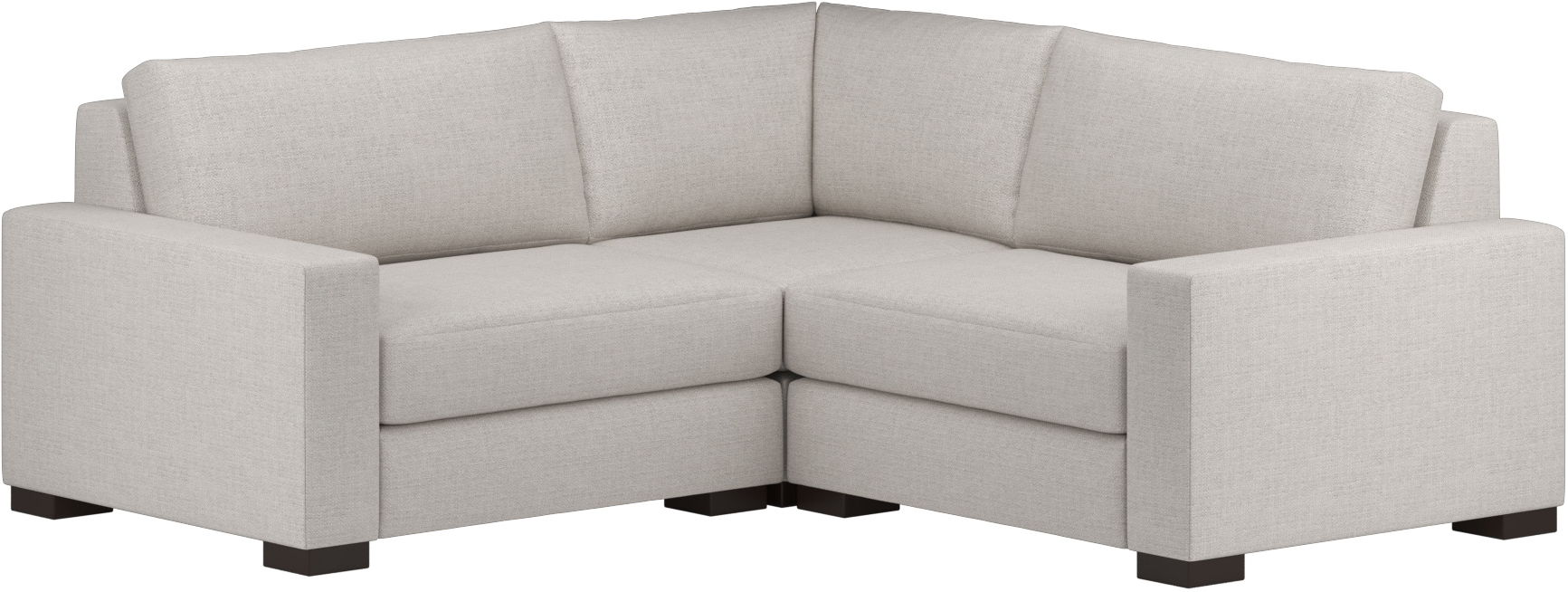 Nativa Interiors Veranda Deep Plush 3 Pieces Modular Sectional Mini In ...