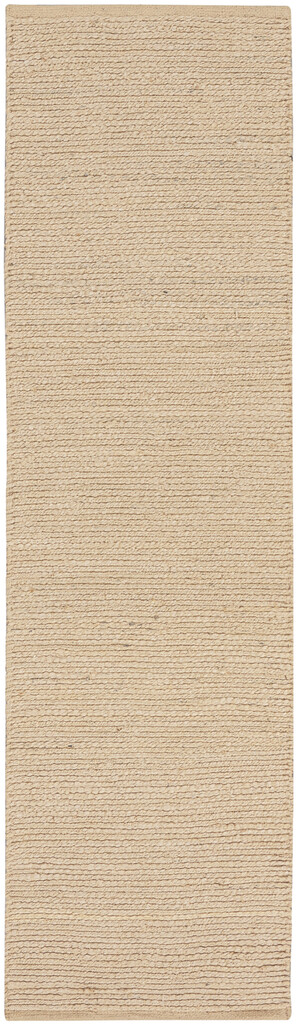 Natural Jute 2' x 6' Indoor Rug In Bleached by Nourison | 1StopBedrooms