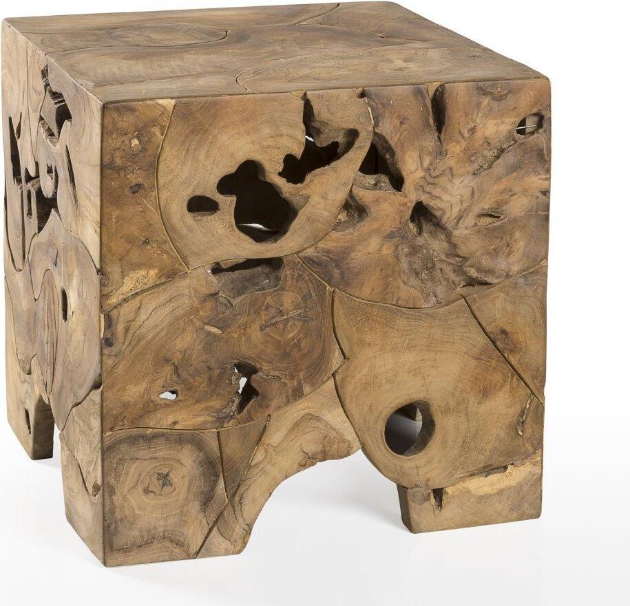 Natural Teak Root End Table by Padma's Plantation | 1StopBedrooms