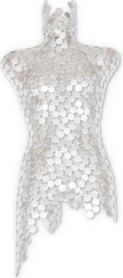 Naturals Male Torso In Silver Leaf by Urbia | 1StopBedrooms