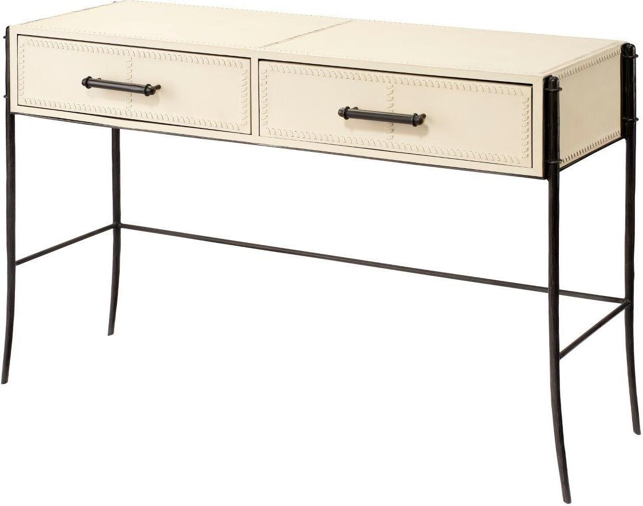 Nevado Console Table In Off White by Jamie Young Company | 1StopBedrooms