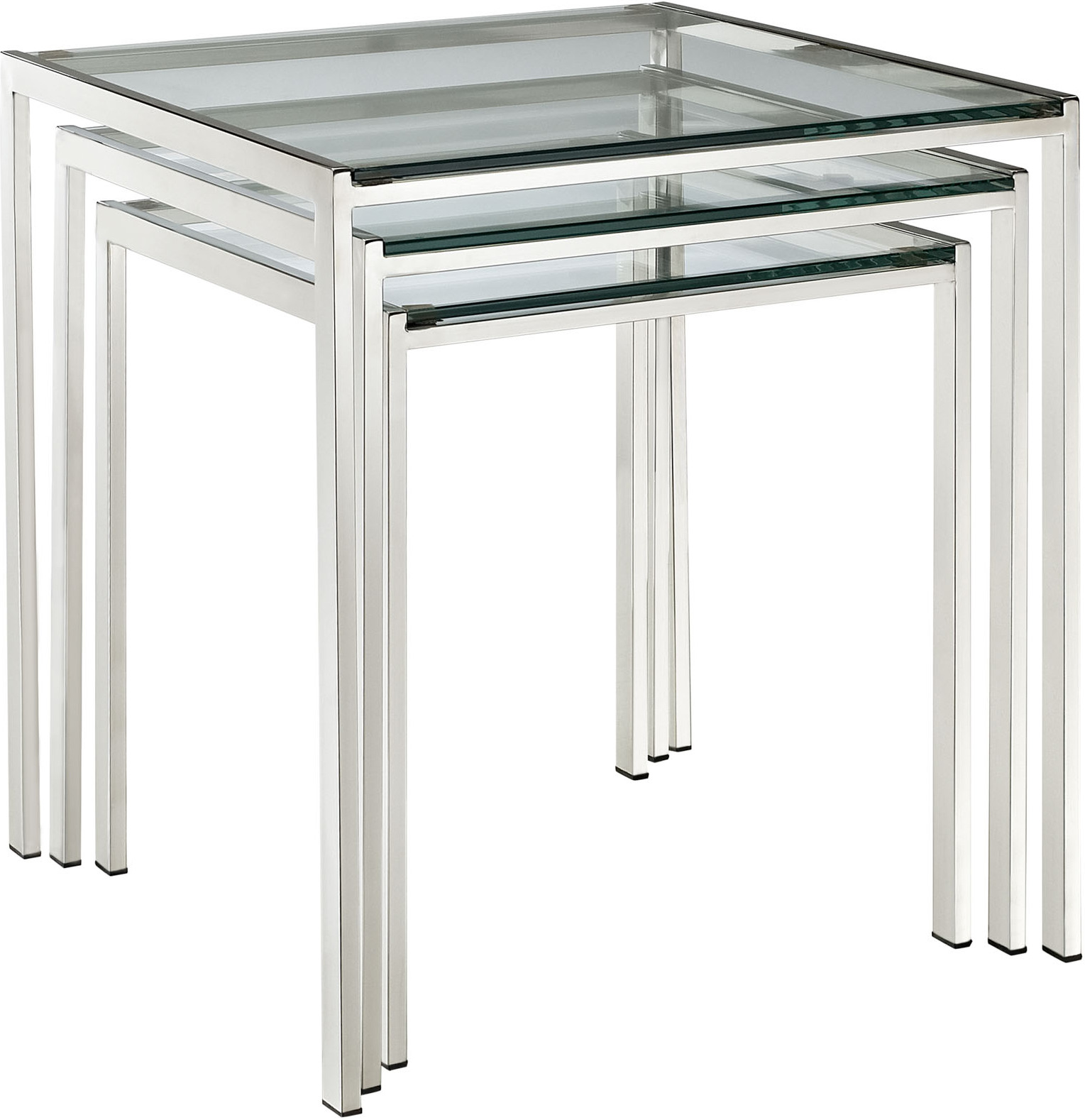 Nimble Silver Nesting Table by Modway | 1StopBedrooms