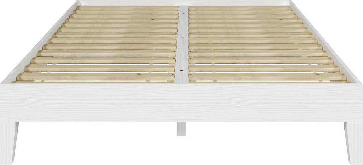 Nix Full Platform Bed In White by Steve Silver | 1StopBedrooms