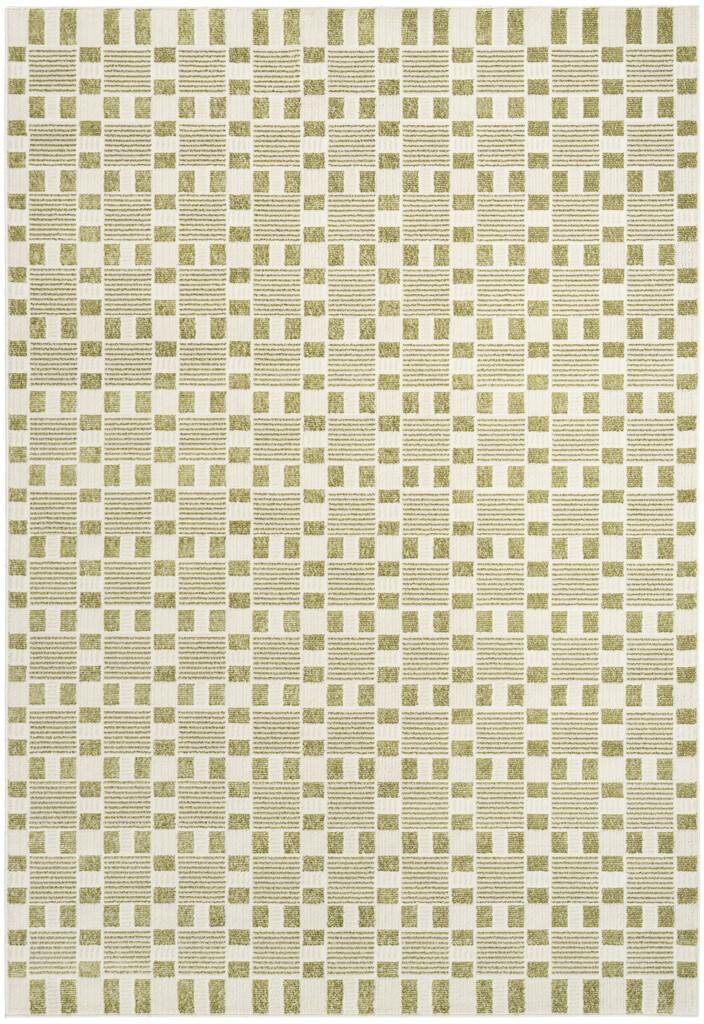 Nordic Modern 4' x 6' Indoor Rug In Green by Nourison | 1StopBedrooms