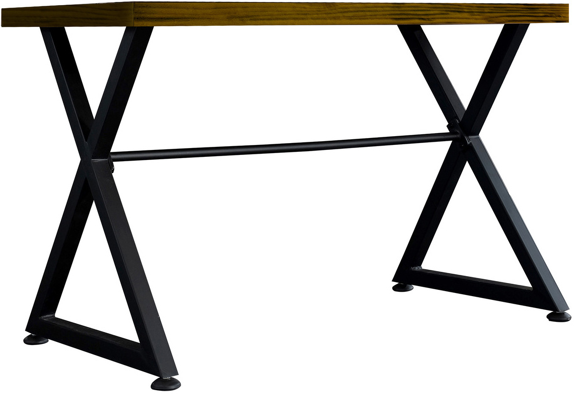 Nova Contemporary Computer Desk In Brown by AC Pacific | 1StopBedrooms