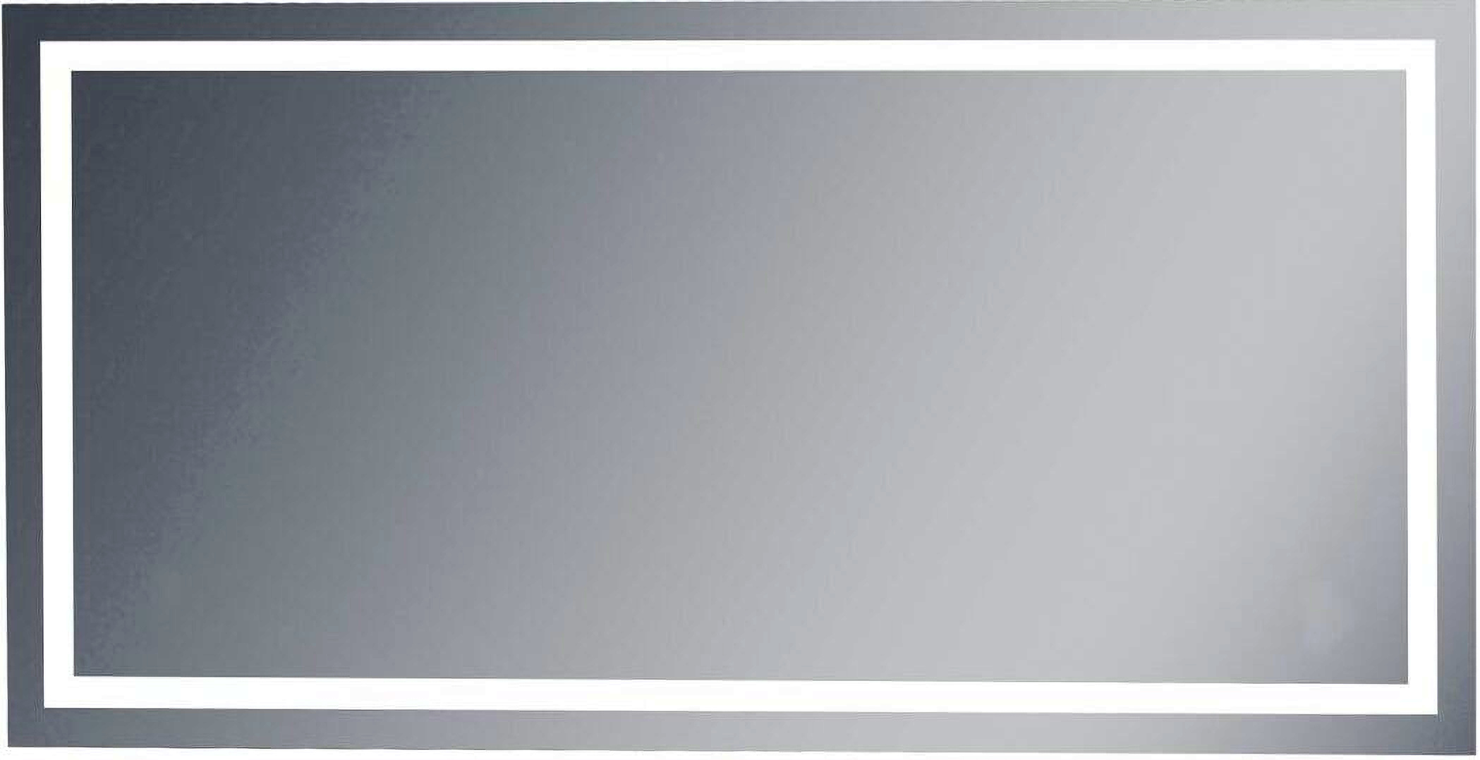 Nova Silver Led Mirror MRE73672 by Elegant Lighting | 1StopBedrooms