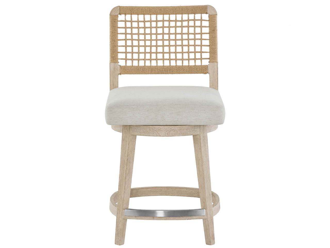 Oasis Swivel Counter Stool In Dockside Natural Tan Oak by Universal ...