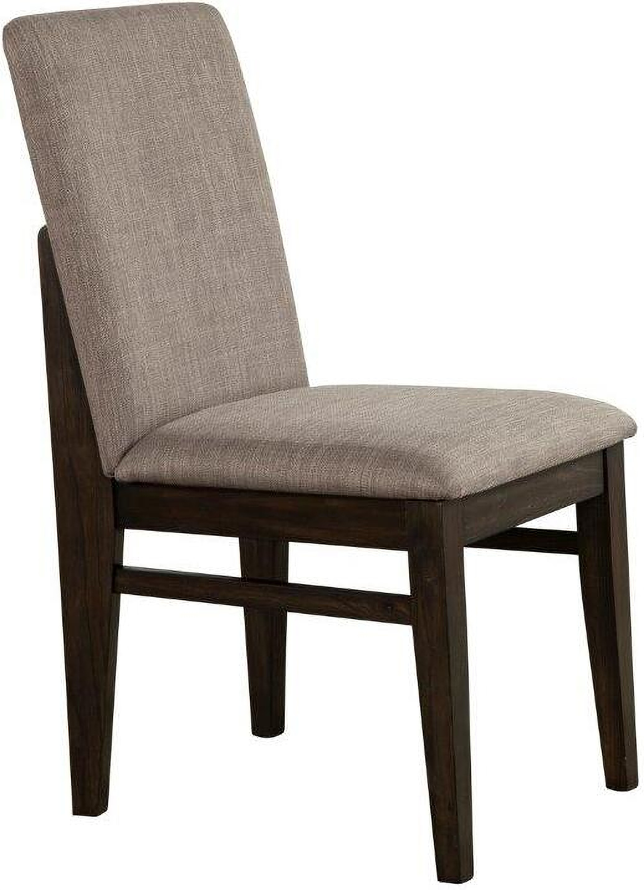 Olejo Set Of 2 Side Chairs In Chocolate by Alpine | 1StopBedrooms