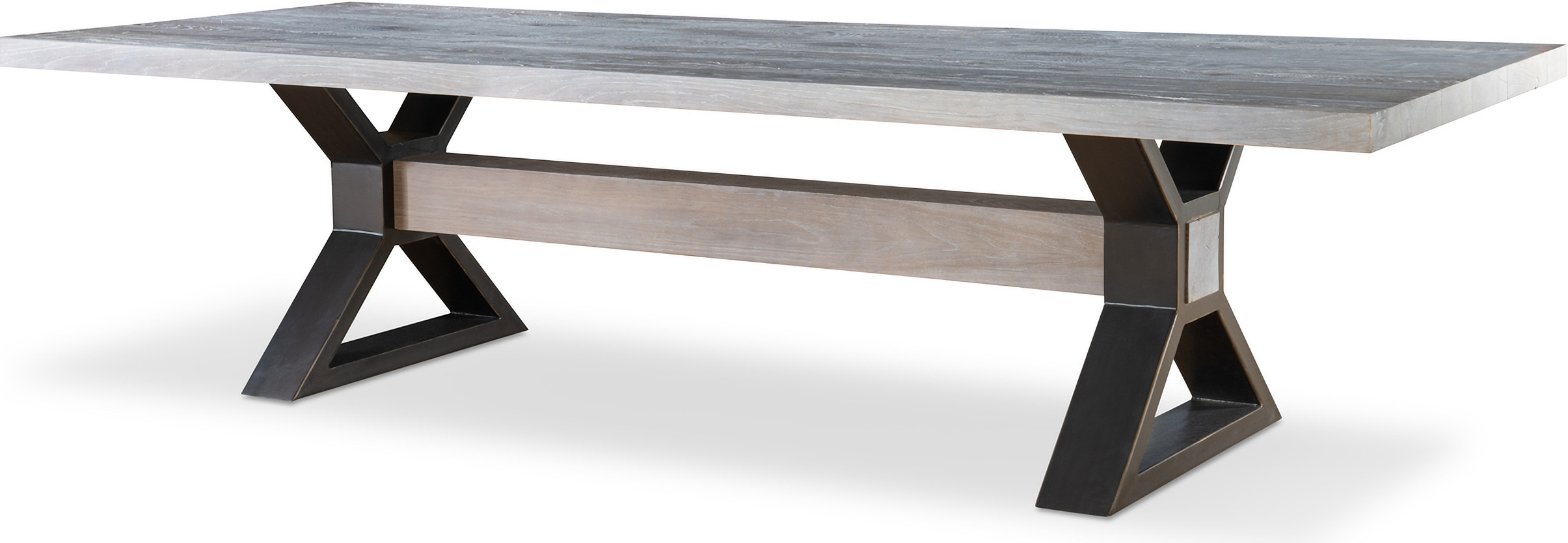 Open Sky 86 Inch Dining Table In Grey by Century Furniture | 1StopBedrooms