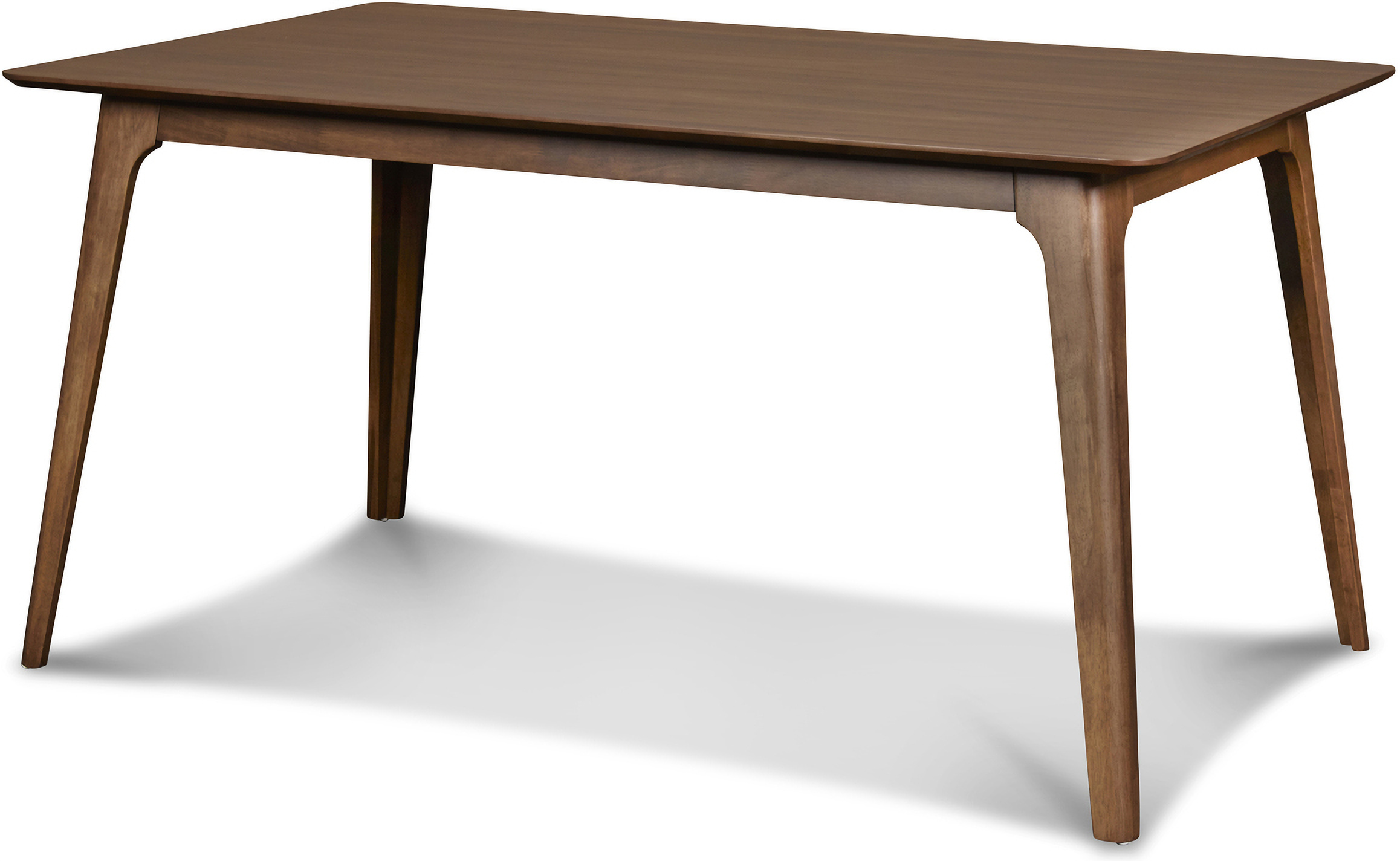 Oscar Natural Walnut Rectangular Dining Table by New Classic | 1StopBedrooms