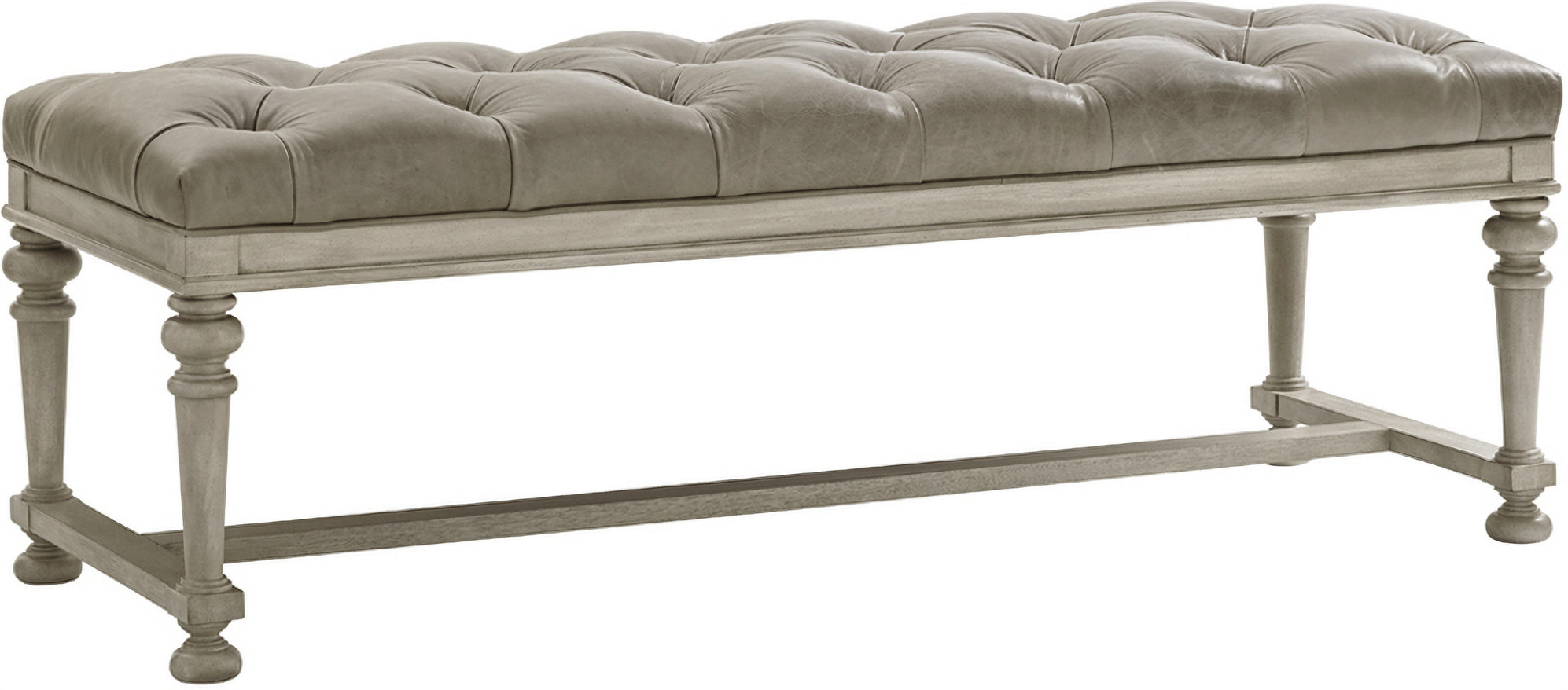 Oyster Bay Bellport Leather Bed Bench by Lexington | 1StopBedrooms