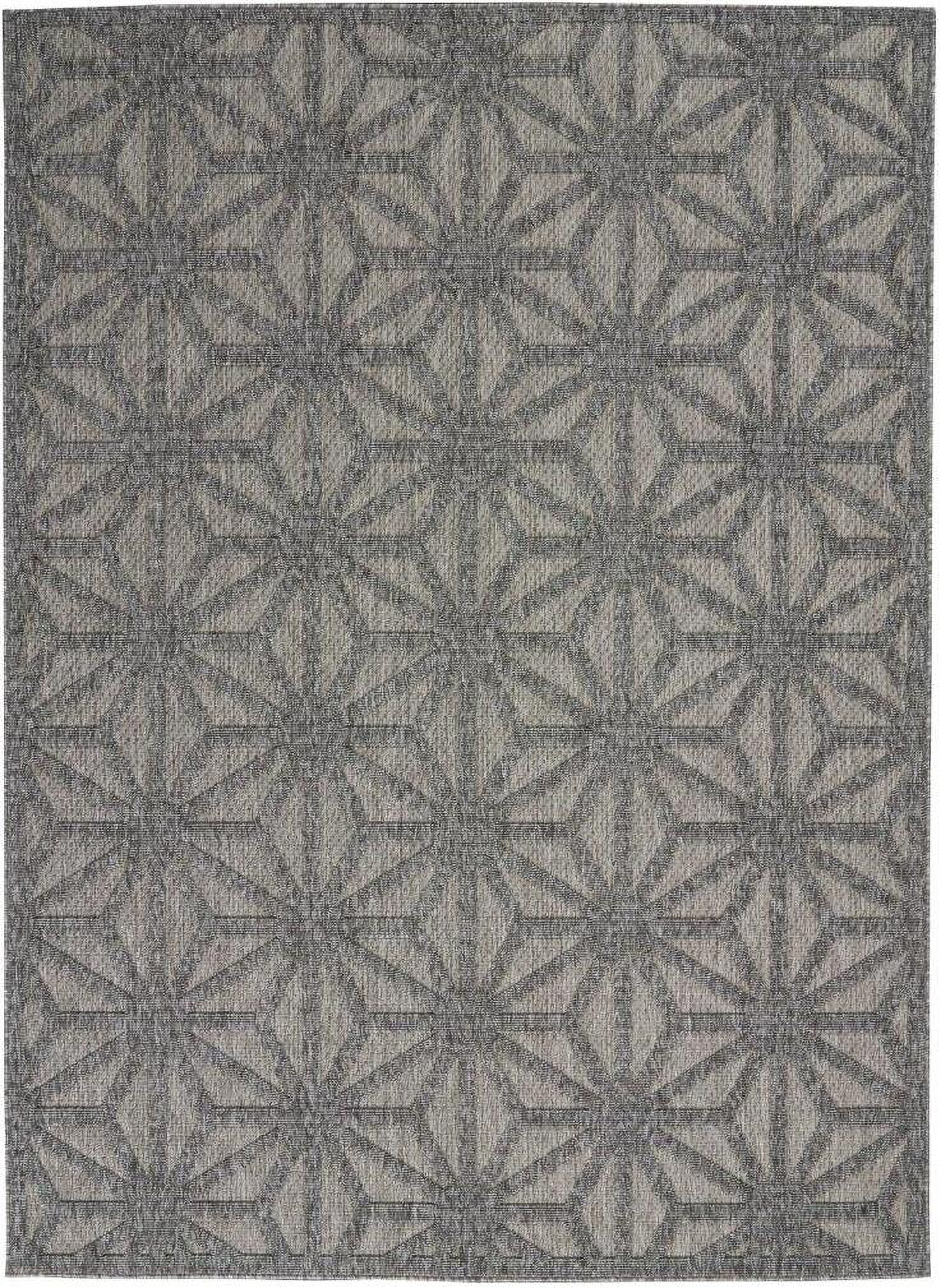 Palamos Dark Grey 5 X 7 Area Rug by Nourison | 1StopBedrooms