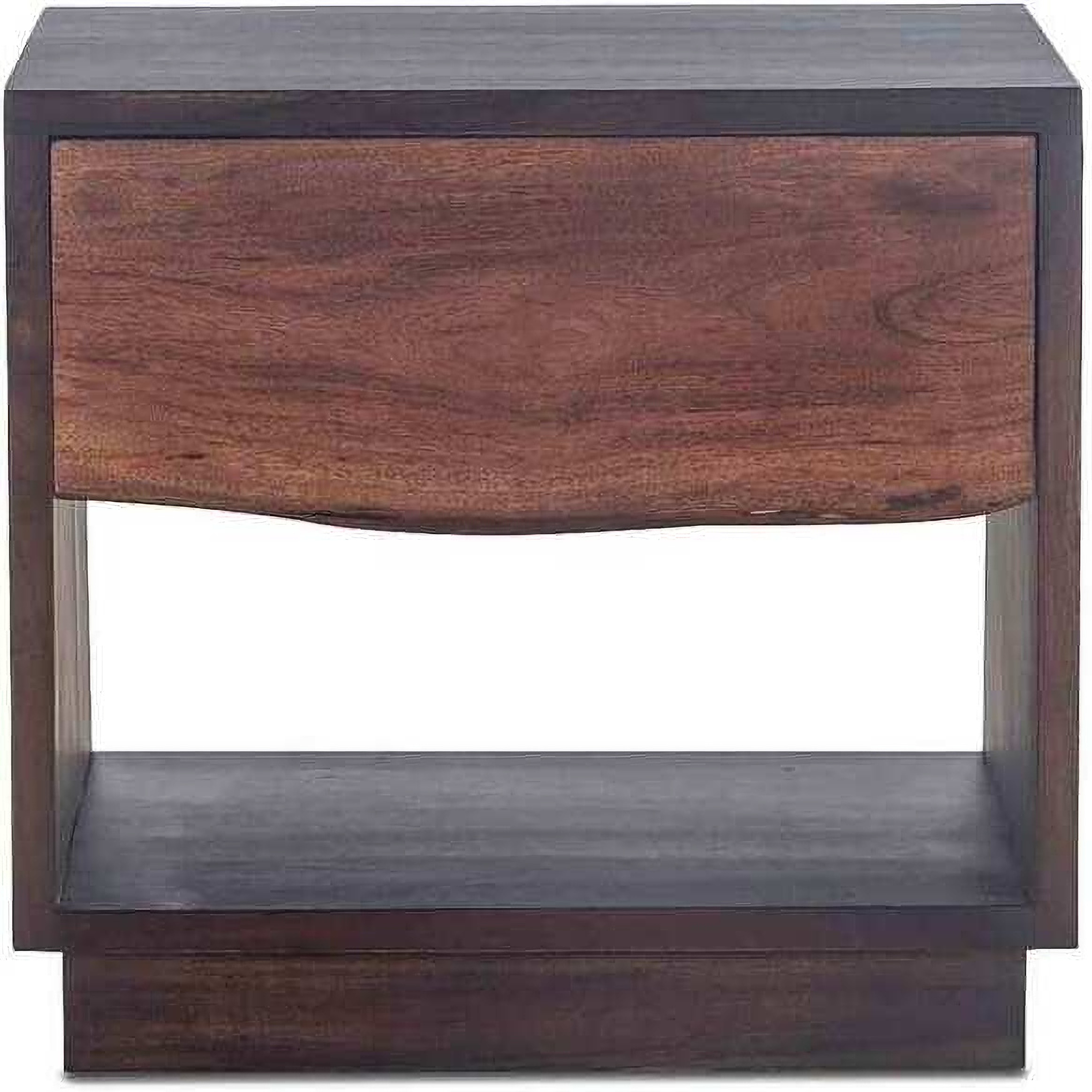 Palermo Night Chest with Acacia In Raw Walnut by Home Trends and Design ...