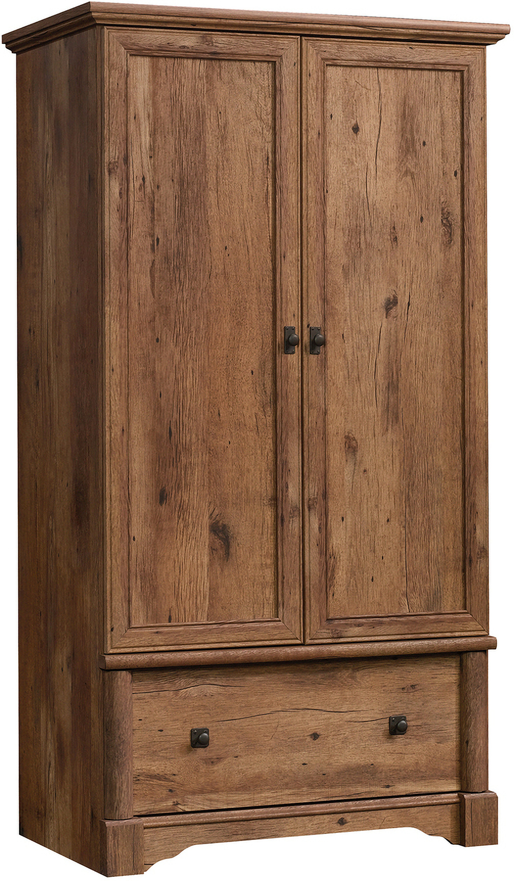 Sauder Palladia Armoire Vintage Oak