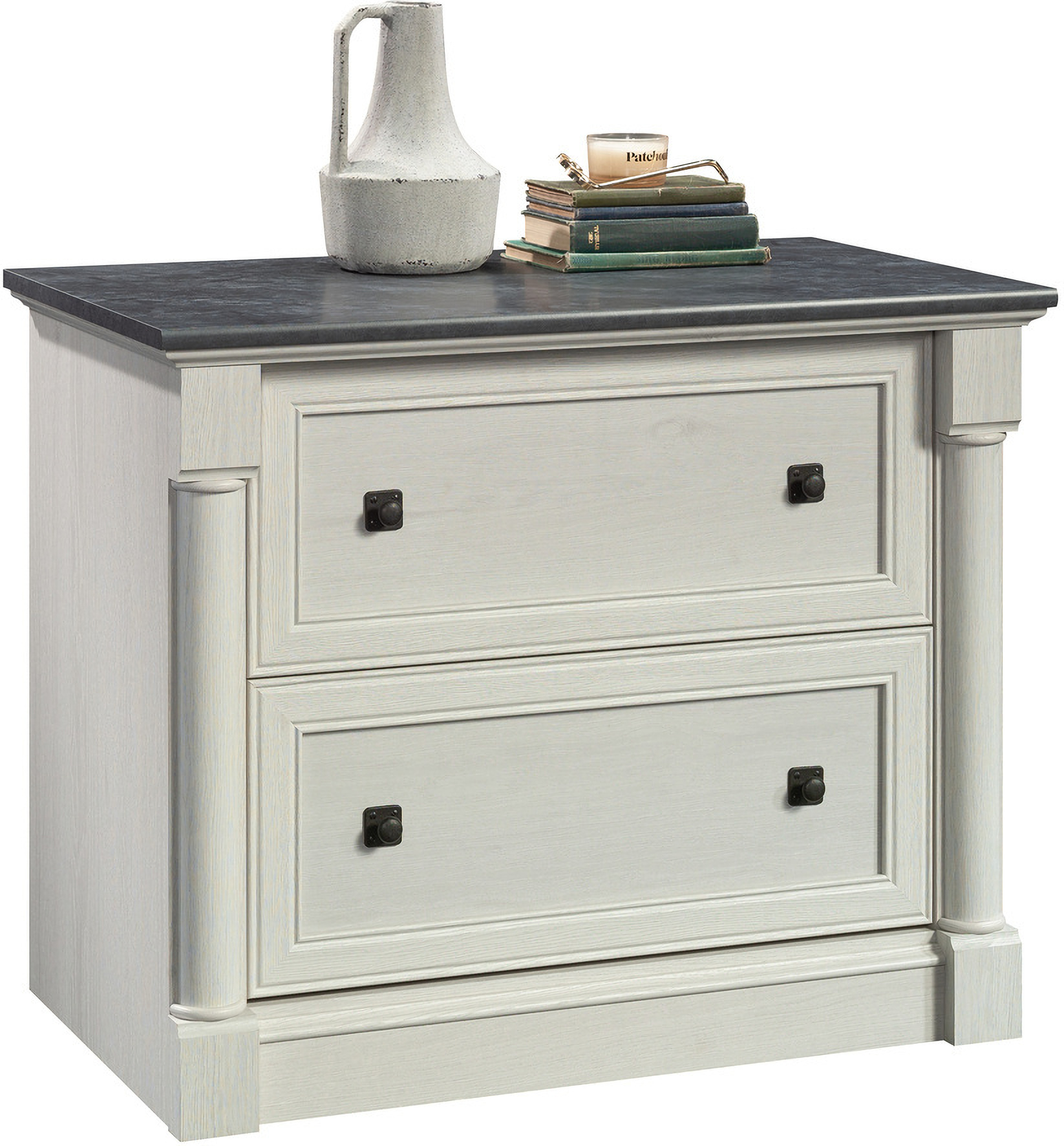 Palladia Lateral File In Glacier Oak by Sauder | 1StopBedrooms