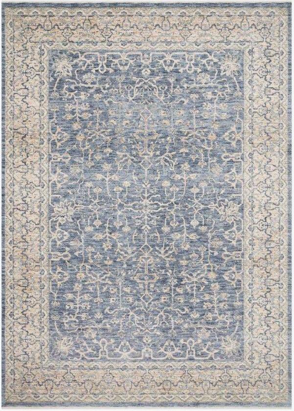 Pandora Dark Blue/Ivory 2'6" x 8' Rug by Loloi Rugs | 1StopBedrooms