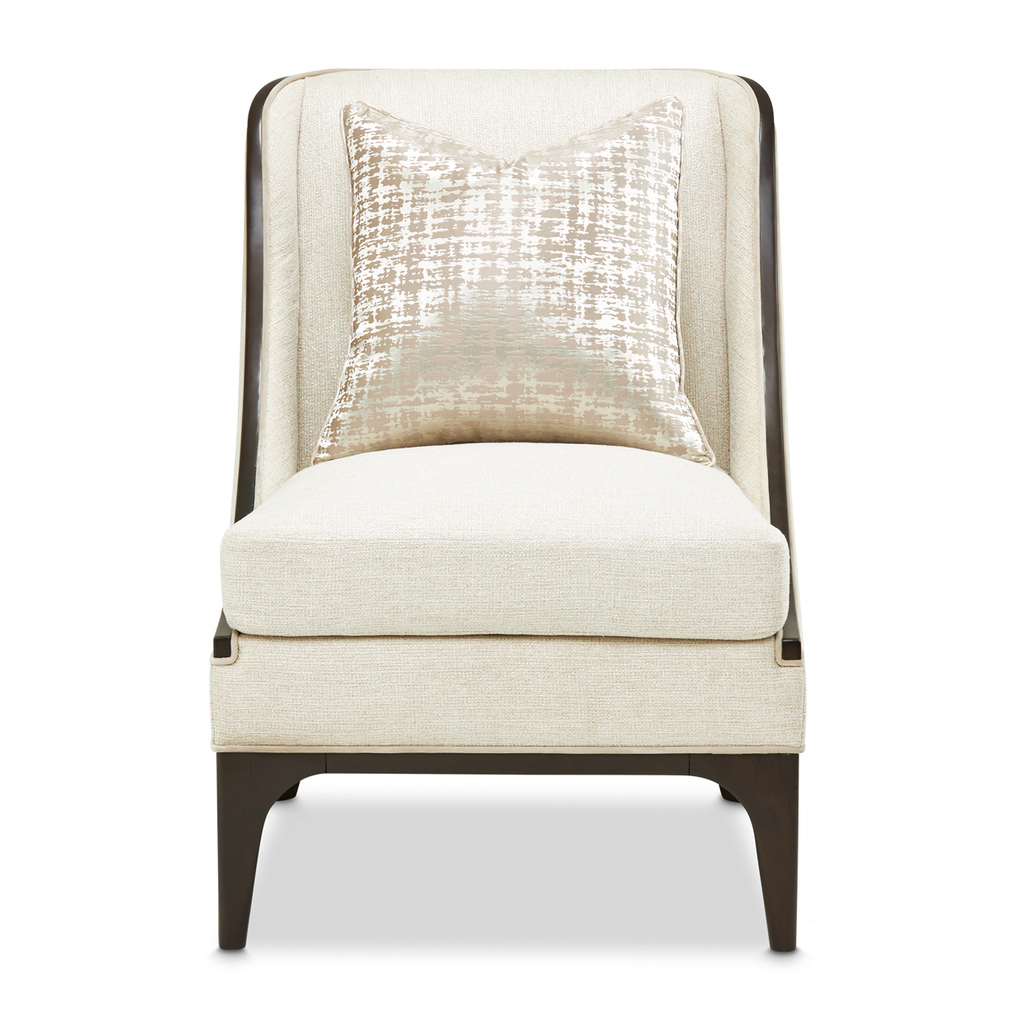 Paris Chic Accent Chair In Cremini and Espresso by Michael Amini ...
