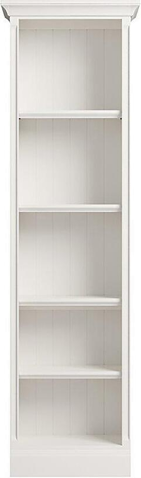 Parker House Shoreham Effortless White 24 Inch Bookcase | 1StopBedrooms
