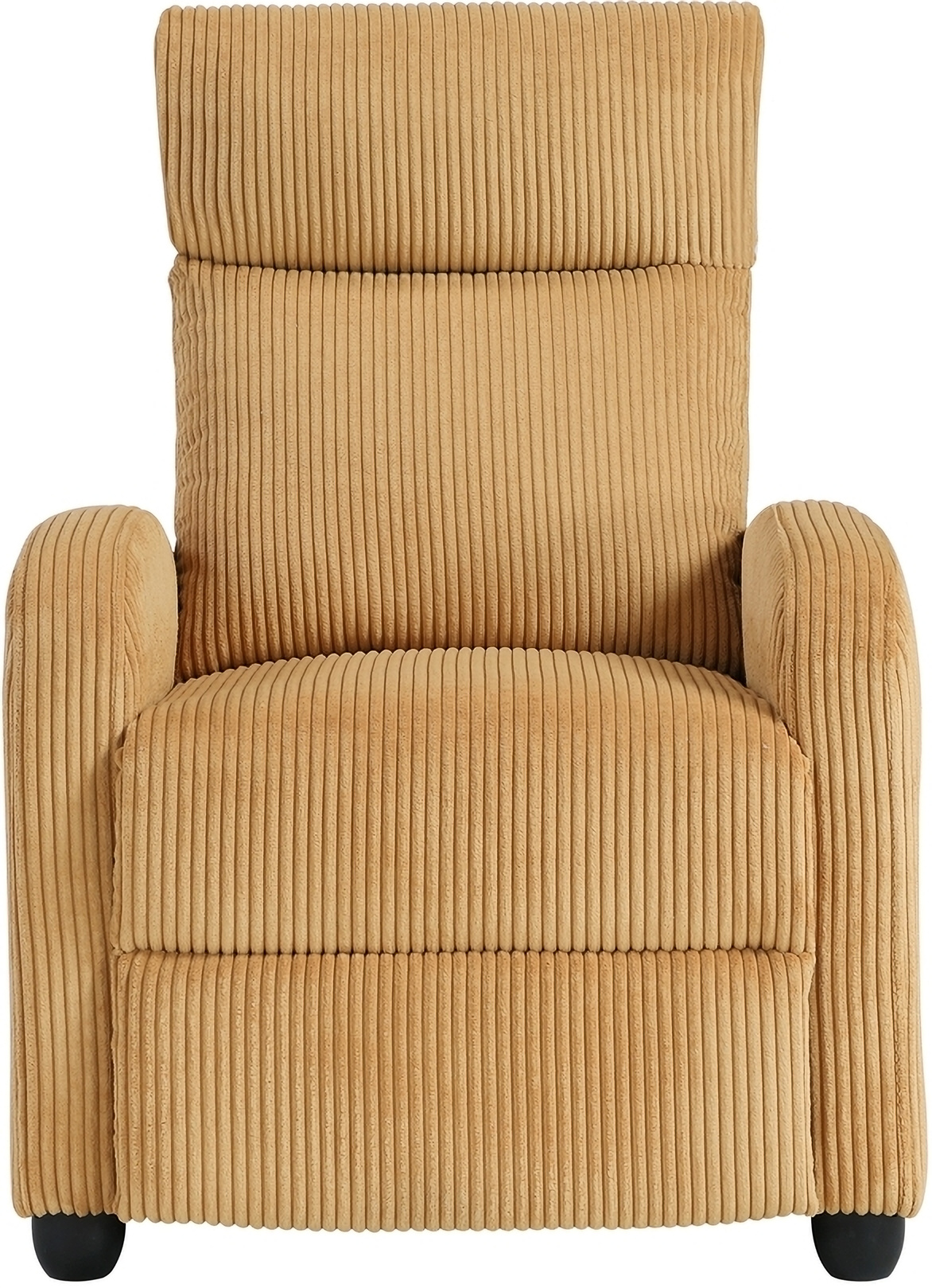 Parsons Push Back Reclining Chair In Yellow by Homelegance | 1StopBedrooms