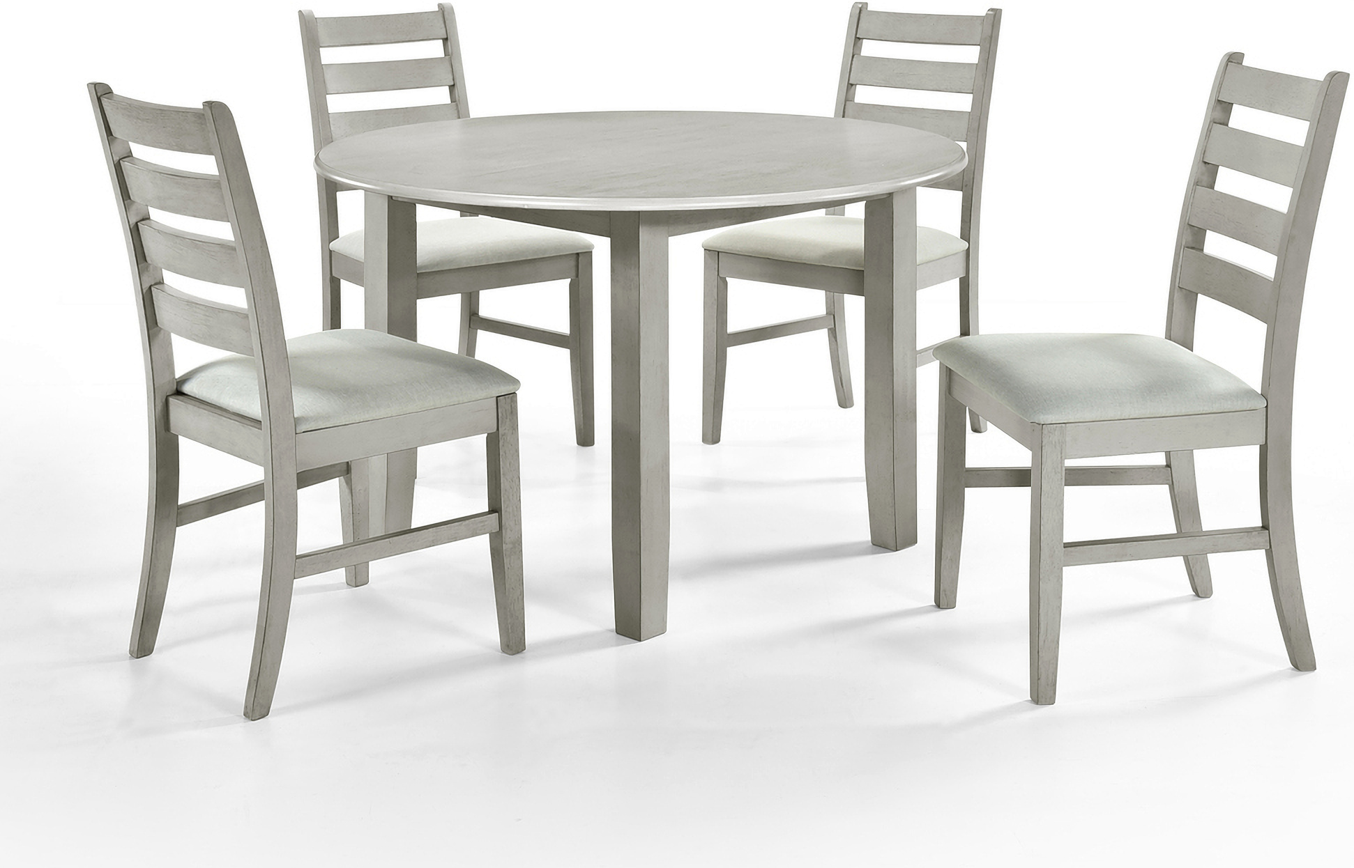 Pascal 47 Inch Round Dining Table In Driftwood by New Classic ...