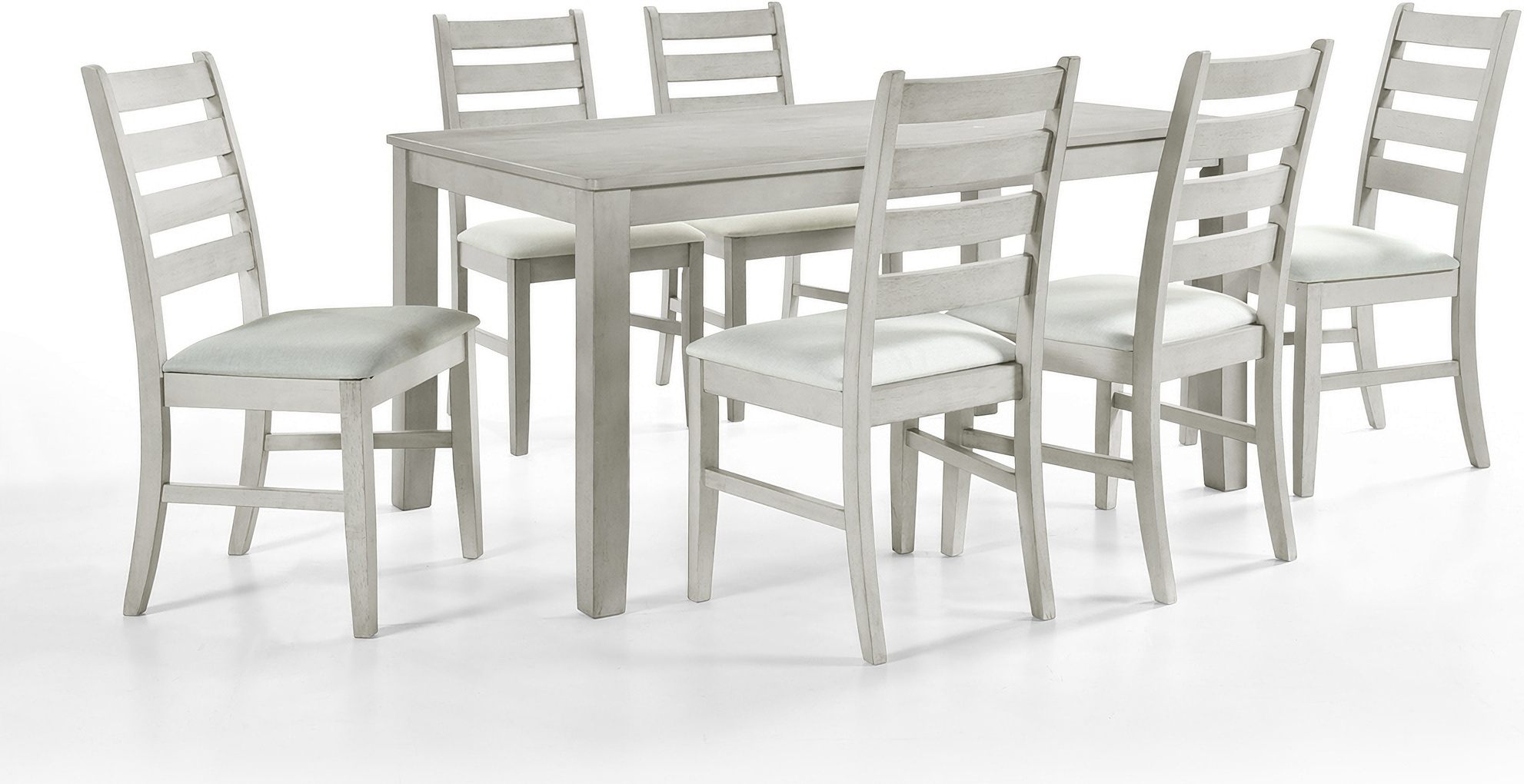 Pascal 59 Inch Rectangle Dining Table In Driftwood by New Classic ...