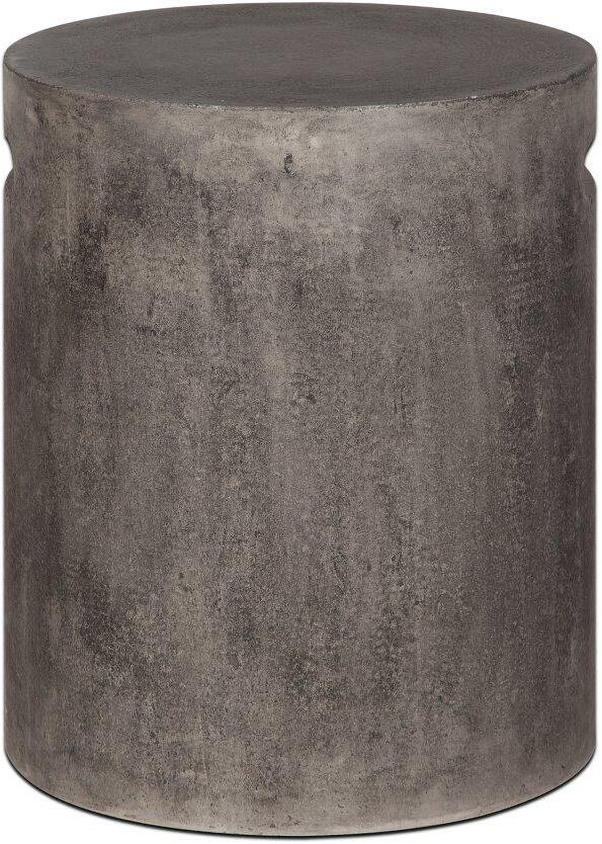 Concrete Round Side Table