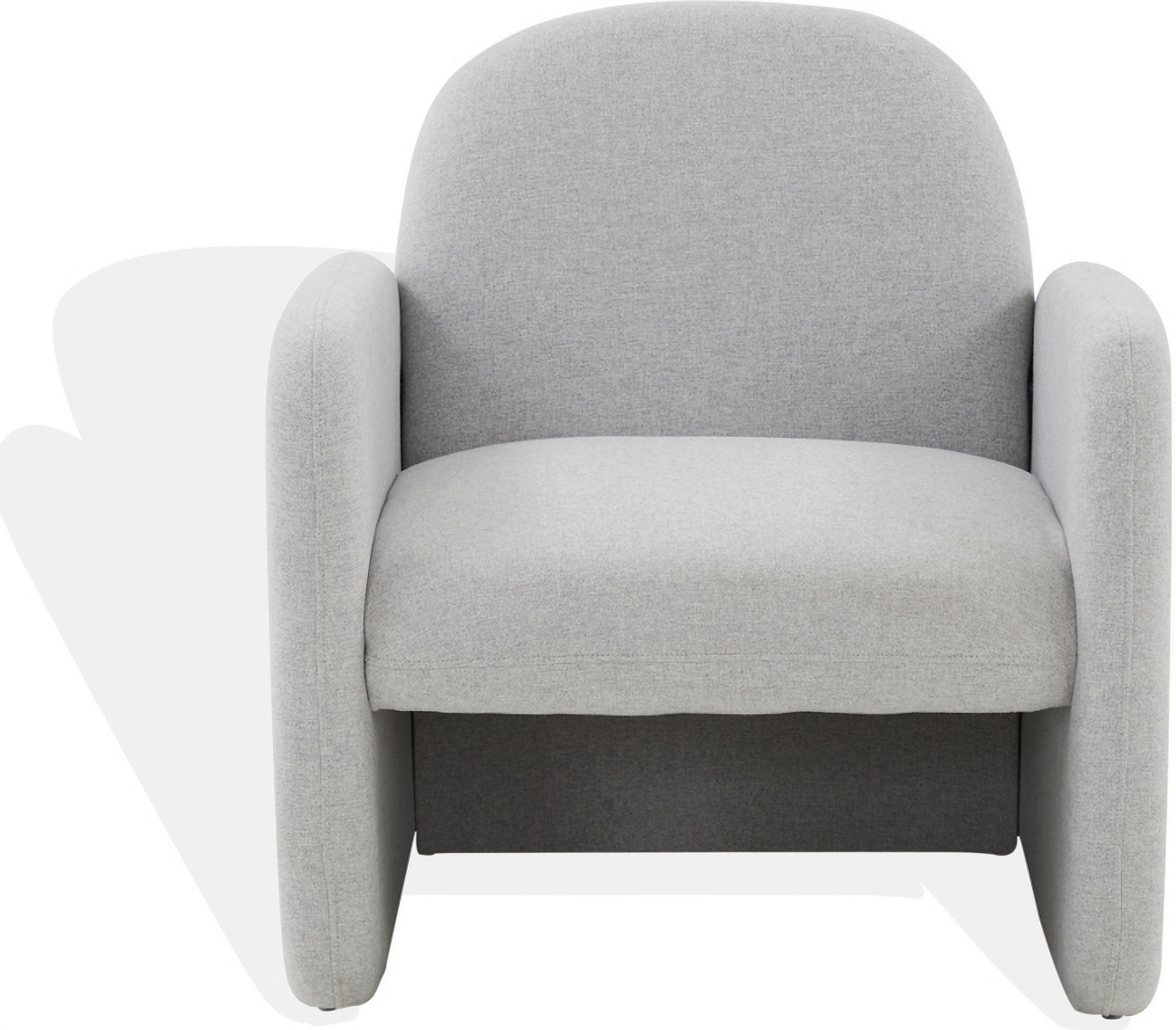 Patsy Chiclet Accent Chair In Light Grey by Safavieh Couture ...