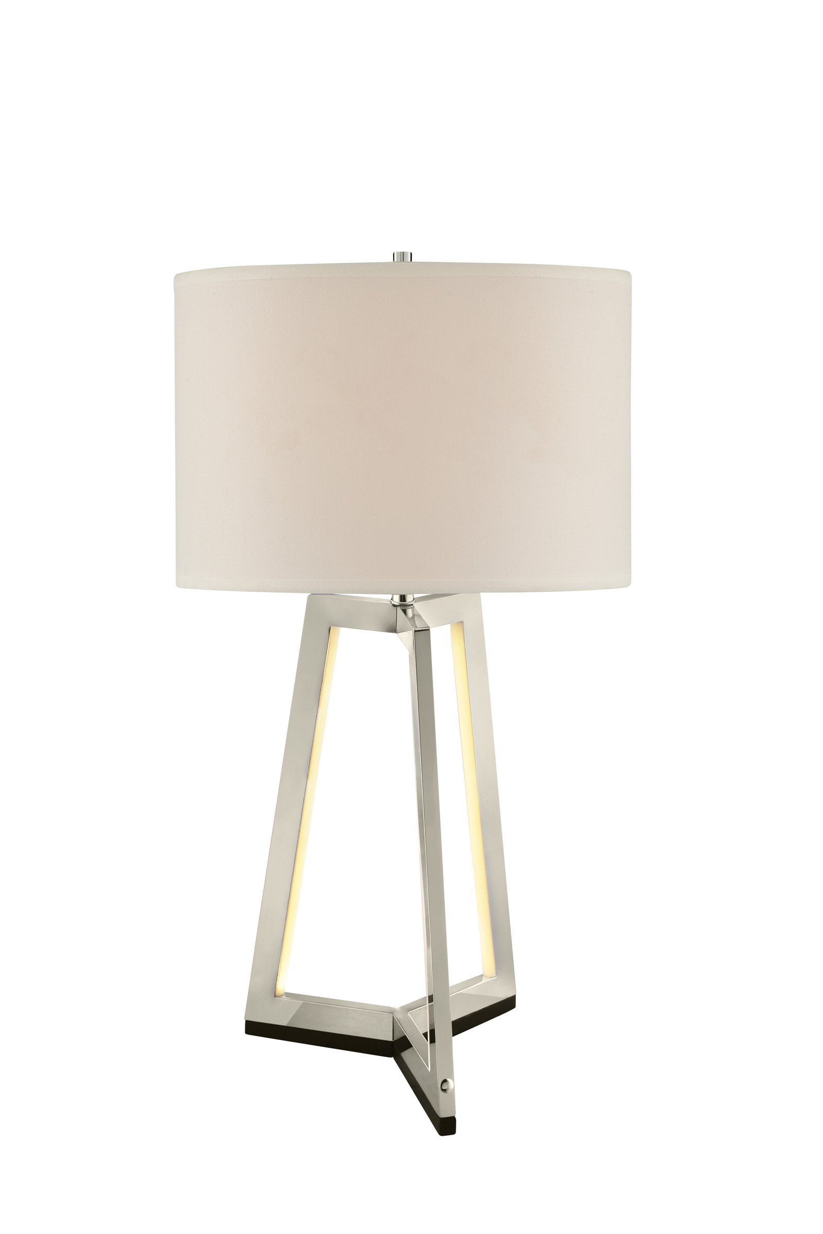 Pax Table Lamp In Chrome by Lite Source | 1StopBedrooms