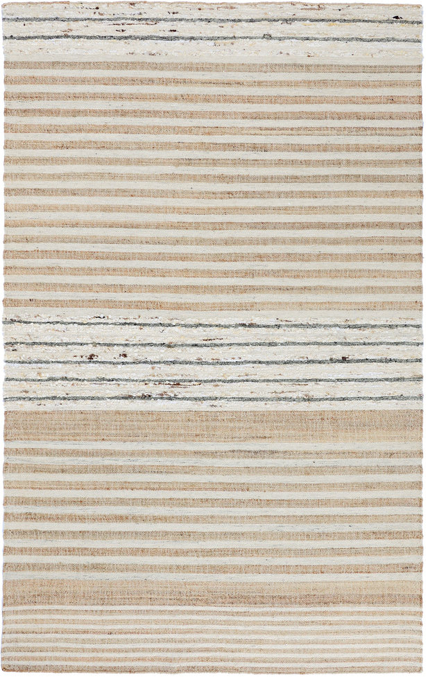 Pego Stripe 5x8 Rug In Natural Multi by Classic Home | 1StopBedrooms