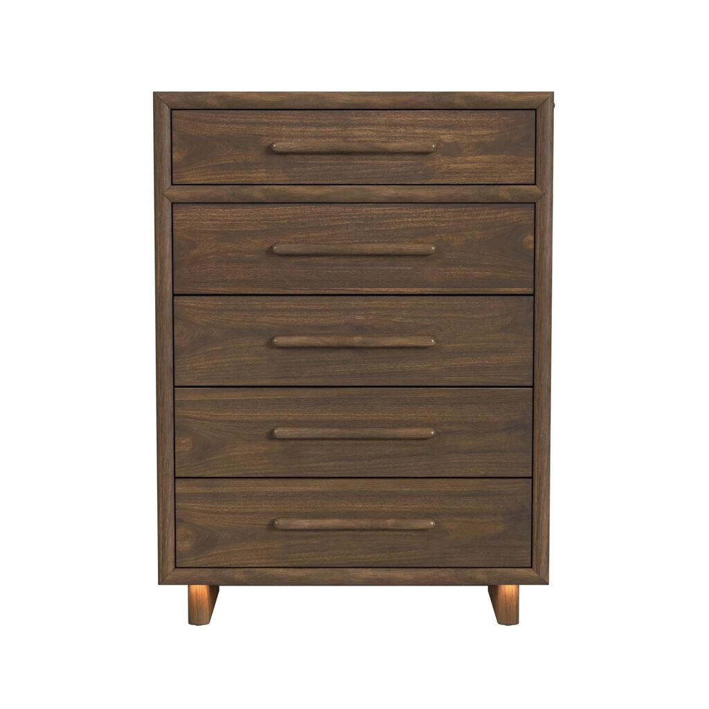 Perth Chest with LED In Brown by Picket House | 1StopBedrooms