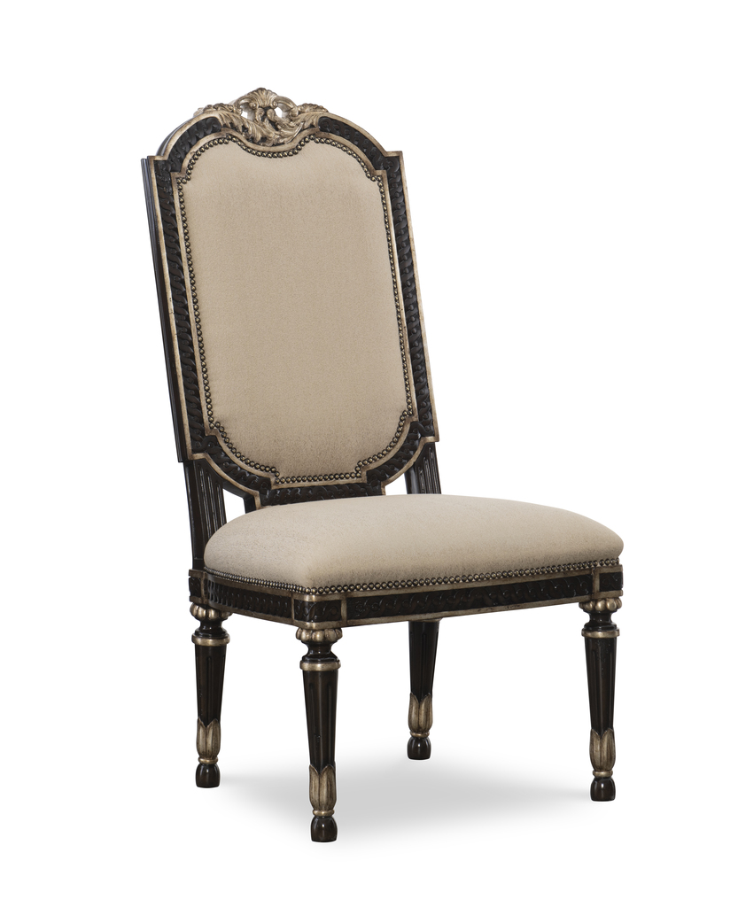 Piazza San Marco Side Chair In Champagne Gold and Orleans by Maitland ...