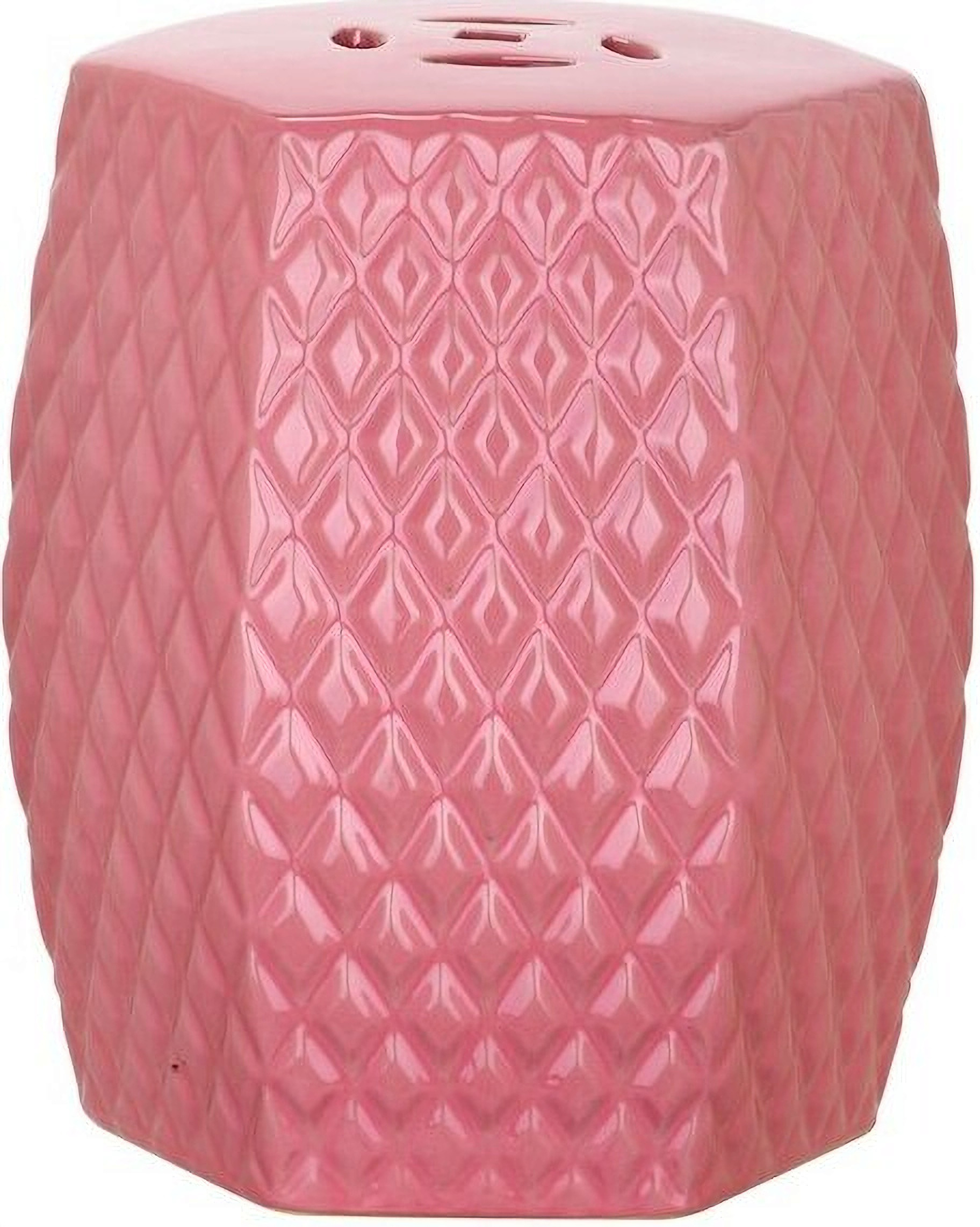 Pink Diamonds Kids Garden Stool in Pink by Safavieh | 1StopBedrooms
