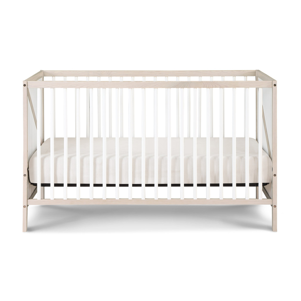 Pixie Zen 3 In 1 Crib In Washed Natural and White by Suite Baby ...
