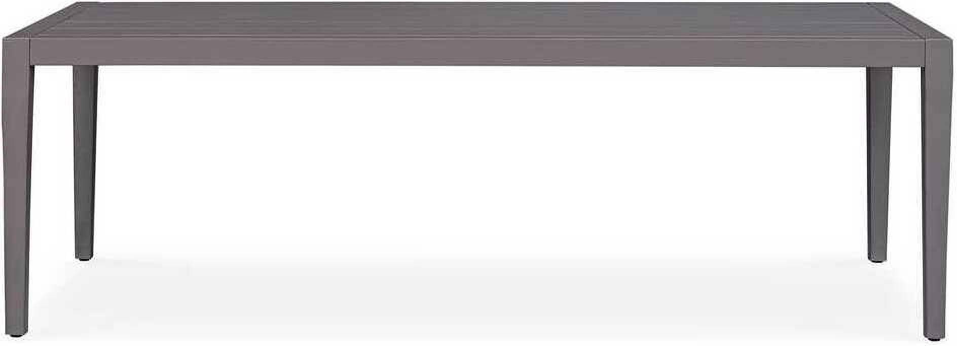 Polanco Outdoor Aluminum Dining Table In Black by Uttermost | 1StopBedrooms