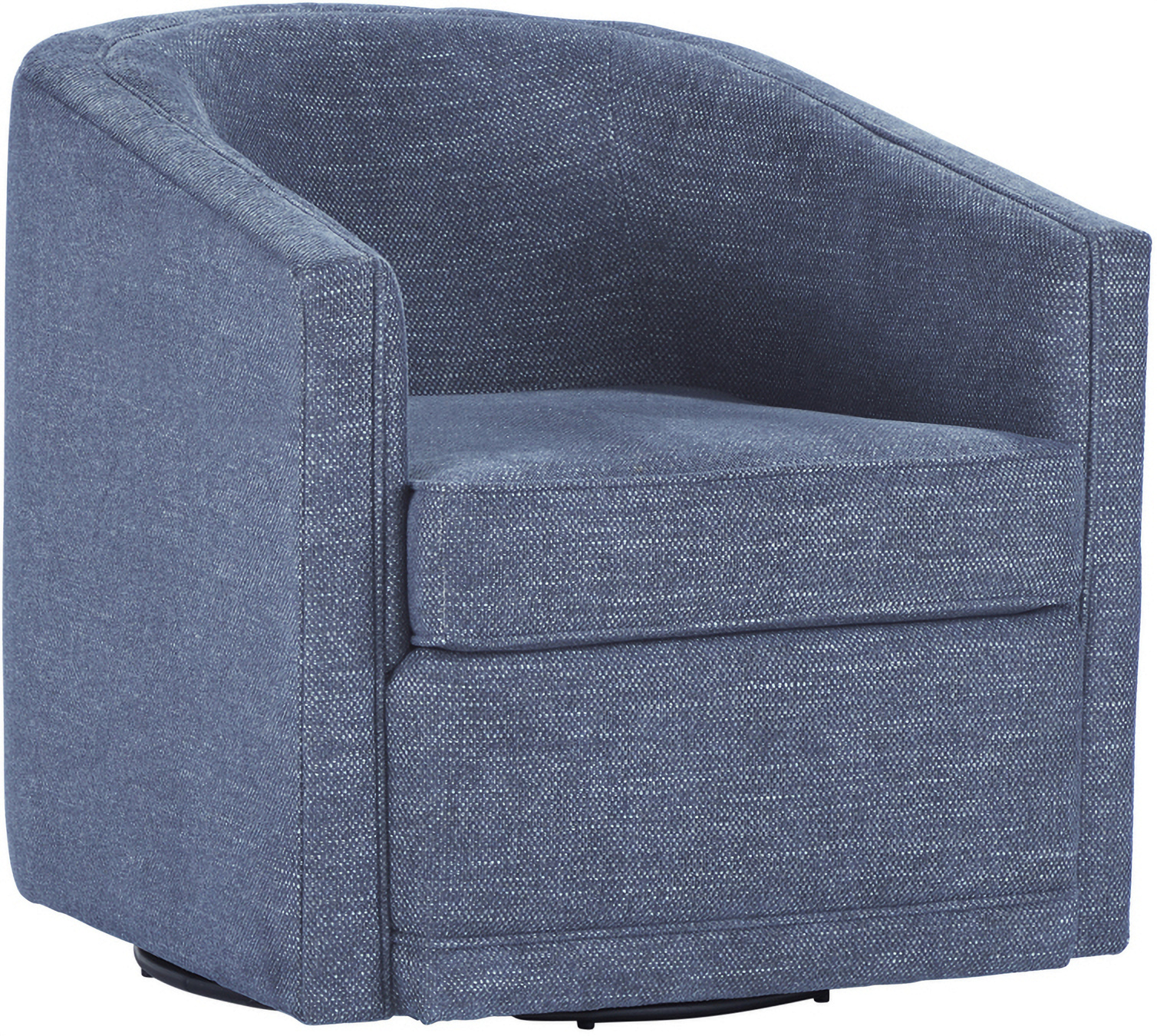 Poppy Swivel Chair In Blue by New Classic | 1StopBedrooms