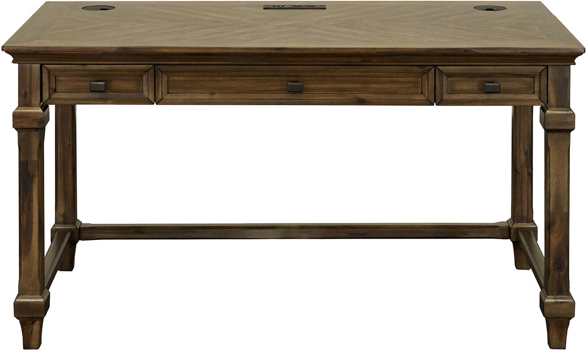 Porter Traditional Wood Writing Desk In Brown by Martin Furniture ...