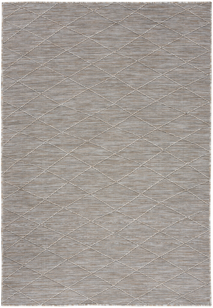Practical Solutions 7' x 10' Rug In Grey and Mocha by Nourison ...